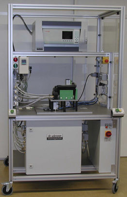 Functional test stand - Dr. Wiesner - flow / automatic / for filters