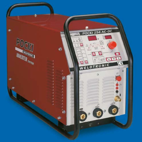 MMA welder - POCKI 256 AC/DC - WELDTRONIC SRL - TIG / three-phase / DC