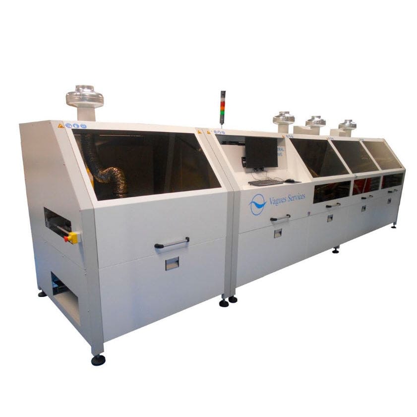 Wave soldering machine - AUSTRAL WAVE - VAGUES SERVICES - automatic ...