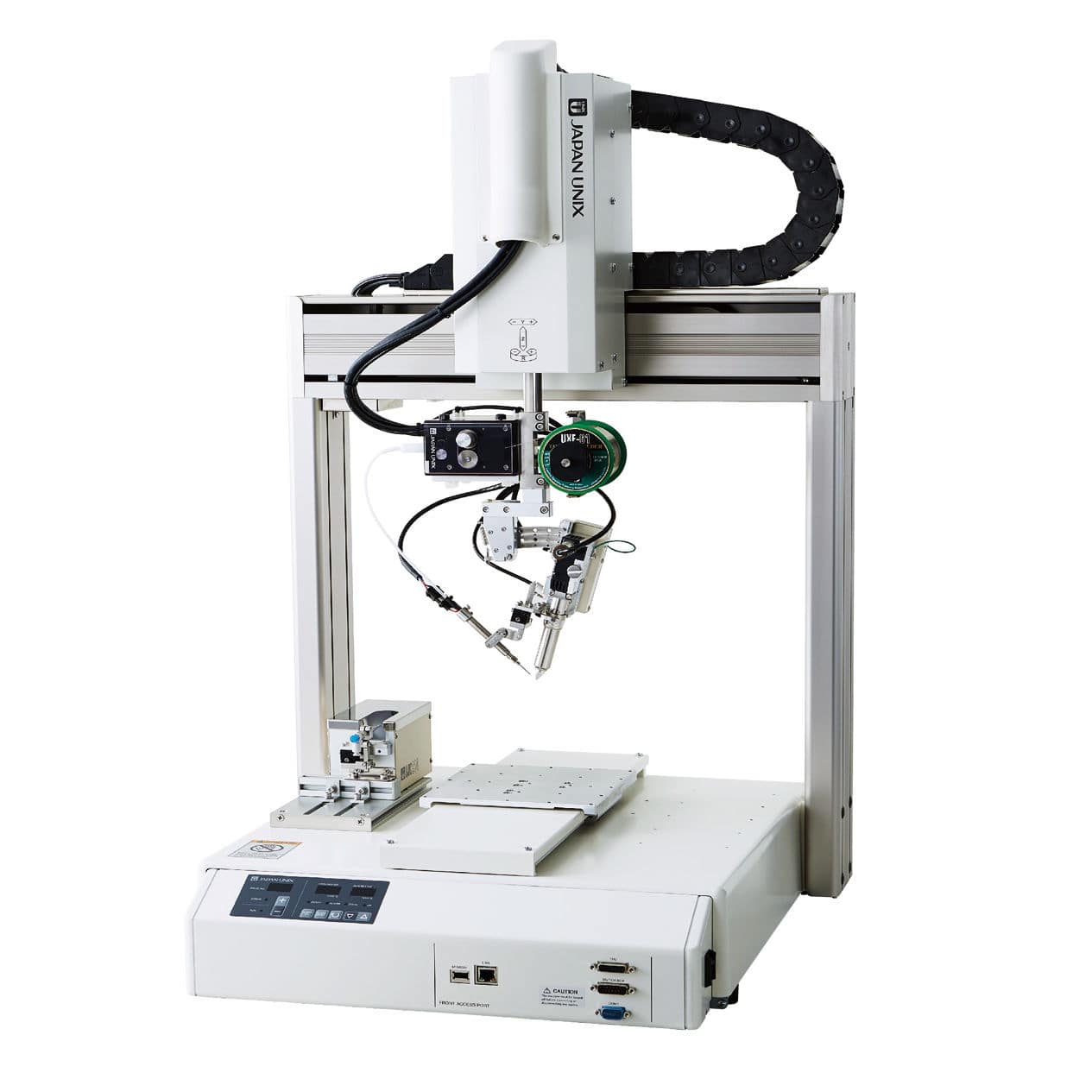 Cartesian robot - UNIX-DF304S - Japan unix - 3-axis / soldering / benchtop