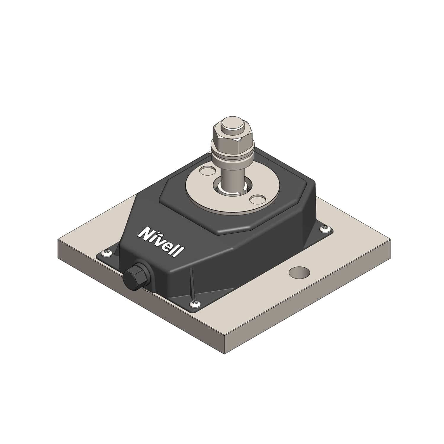 Adjustable leveling wedge - DKP-2/10 200x200 - NIVELL - with screw on ...