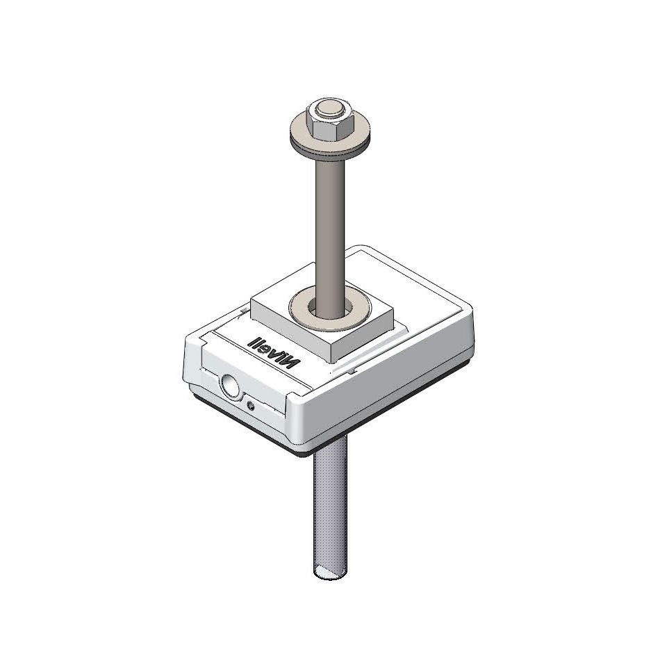 Adjustable leveling wedge - GSL41+TW16/21 M16x320 - NIVELL - with screw ...