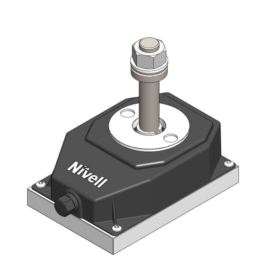 Adjustable leveling wedge - DKA-2/10 M20x100 (125) - NIVELL - with ...