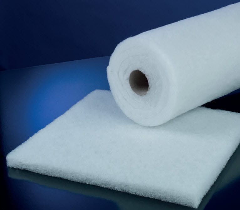 Synthetic composite filter medium - SYNTH WHITE - Kalthoff - dust / air ...