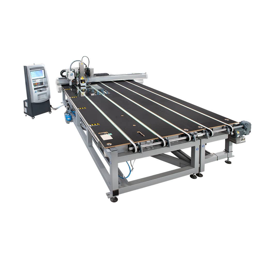 Knife cutting machine - 343 EVO - Bottero - for glass / sheet / CNC
