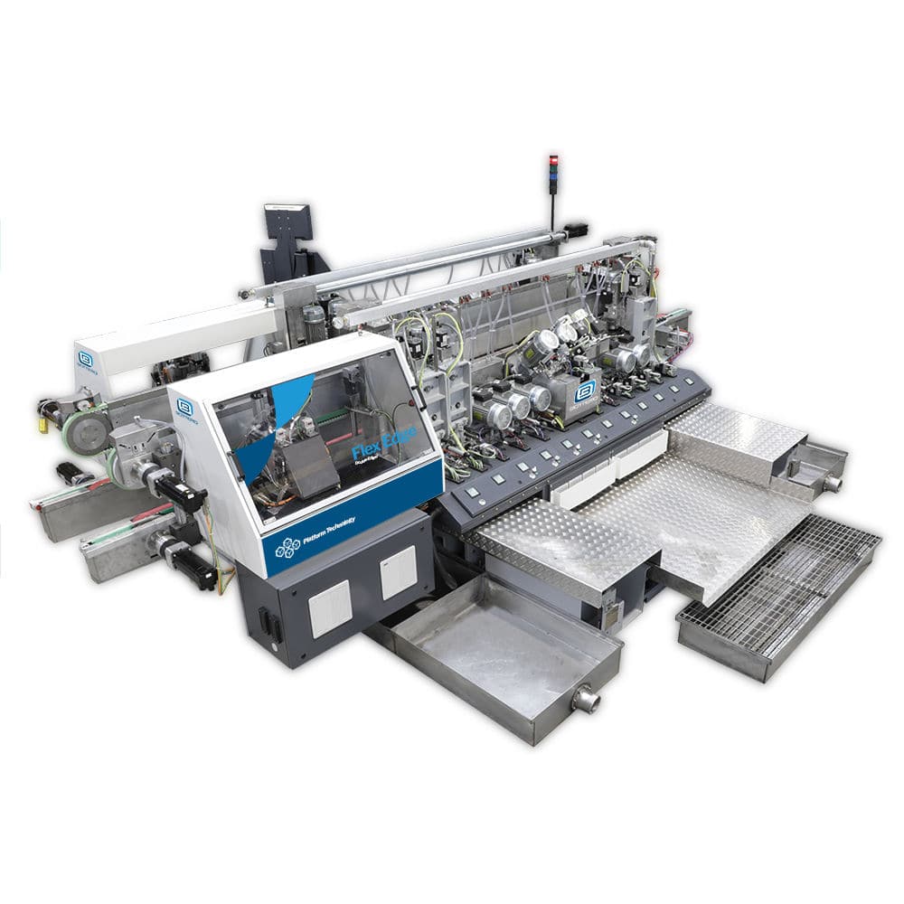 Straight edges grinding machine - FLEX-Edge - Bottero - flat / glass ...