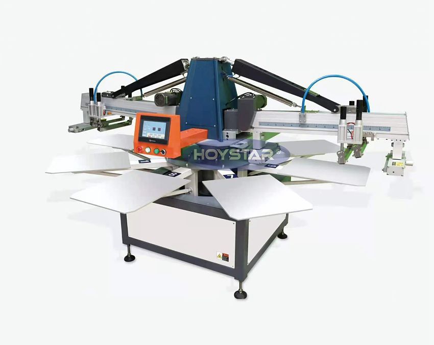 Automatic screen printer - GW-2C-8S - Dongguan Hoystar Printing ...