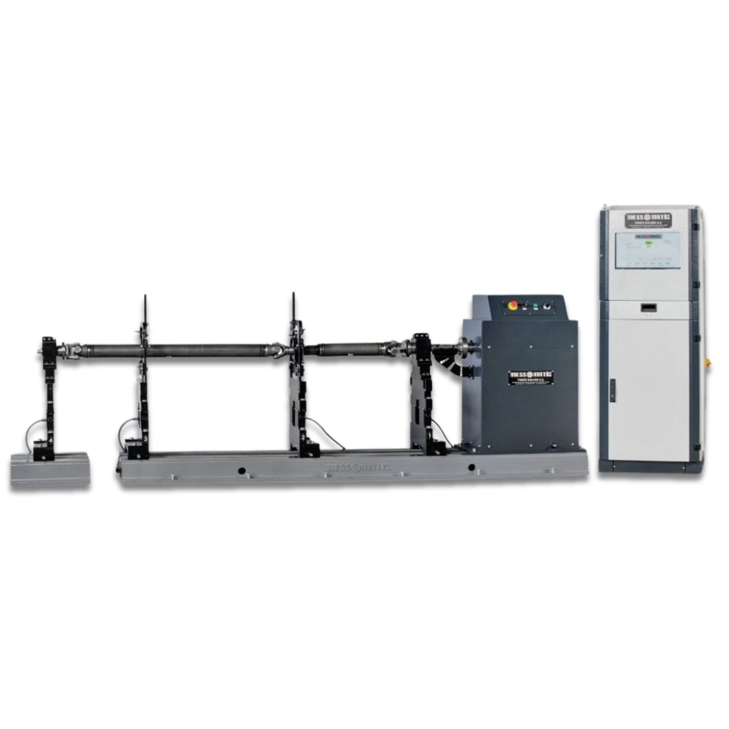 Horizontal balancing machine - SYM - Messmatic - static / hard bearing ...