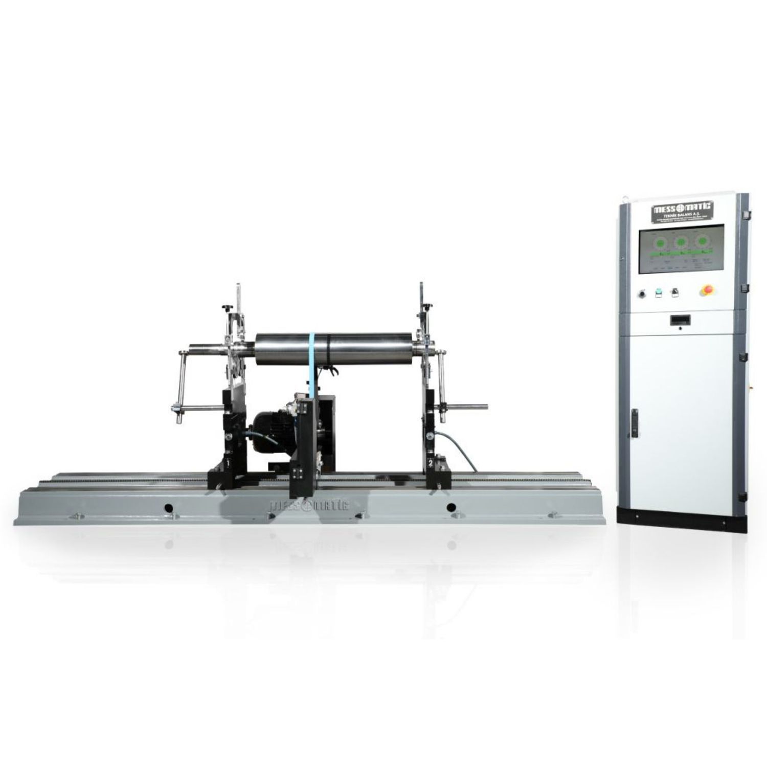 Horizontal balancing machine - SYM-5000 - Messmatic - static / manual ...
