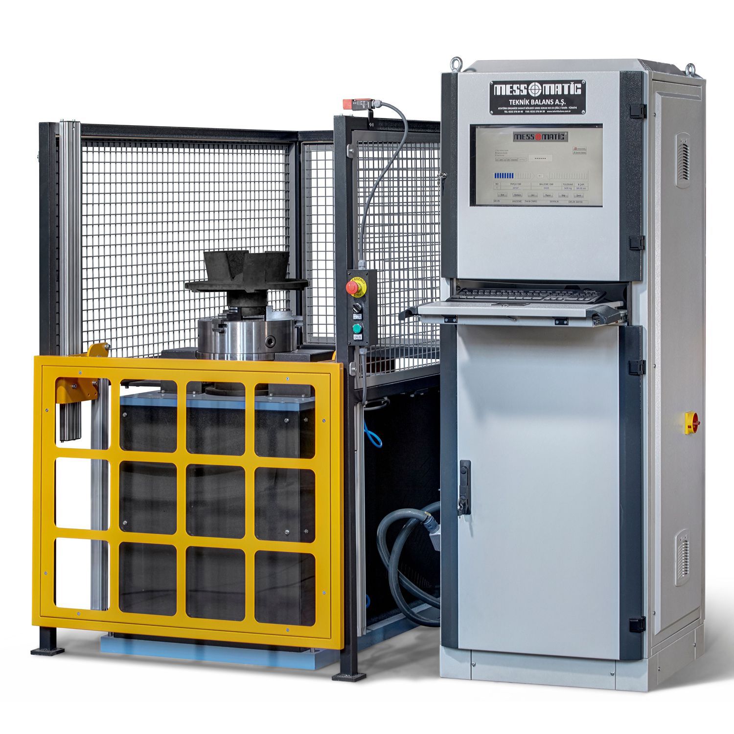 Vertical balancing machine - SDM - Messmatic - static / dynamic / manual