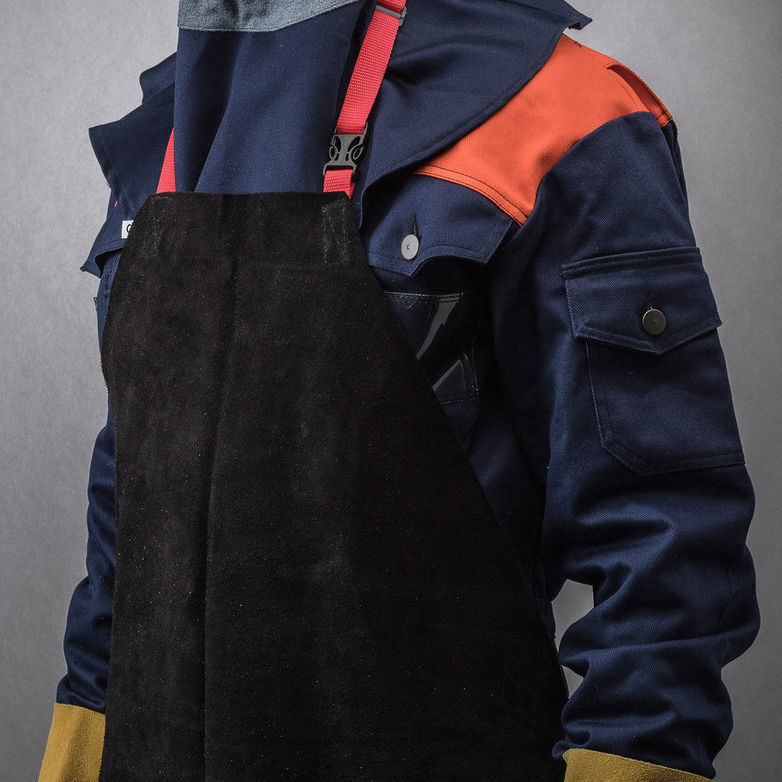 Welding apron - 152 008 - Evermatic Oy - work / fire-retardant / arc ...
