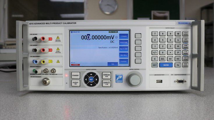 Multifunction calibrator - 4000 series - TRANSMILLE - voltage / current ...