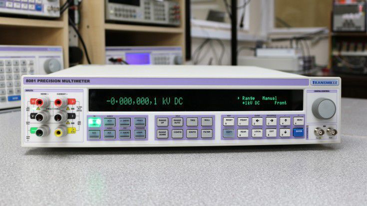 Digital multimeter - 8000 SERIES - TRANSMILLE - benchtop / 1000 V / 30 A