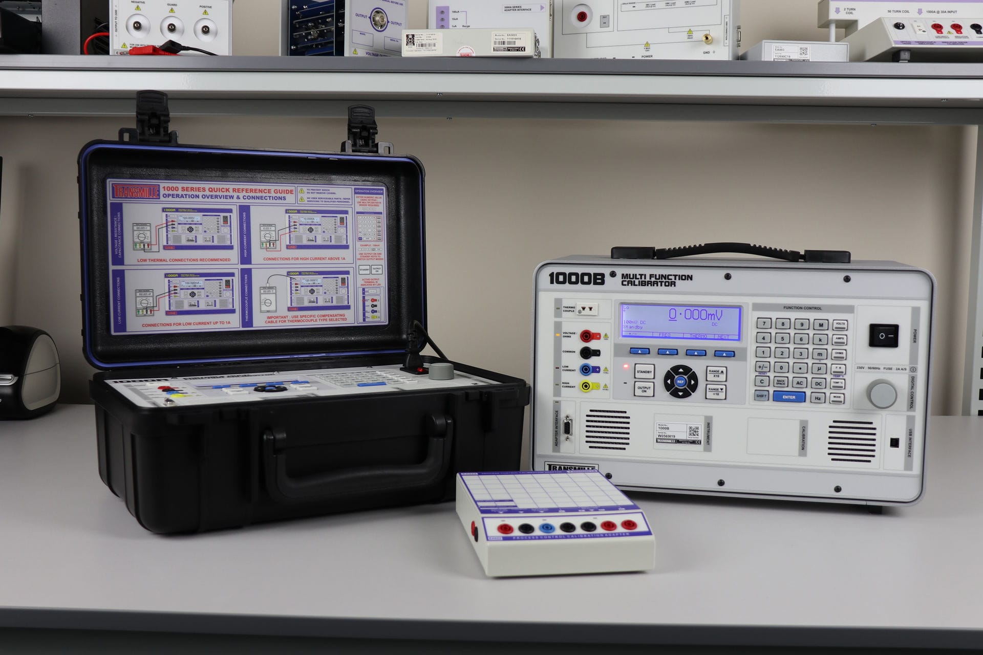 Temperature calibrator - 1000 series - TRANSMILLE - multifunction ...