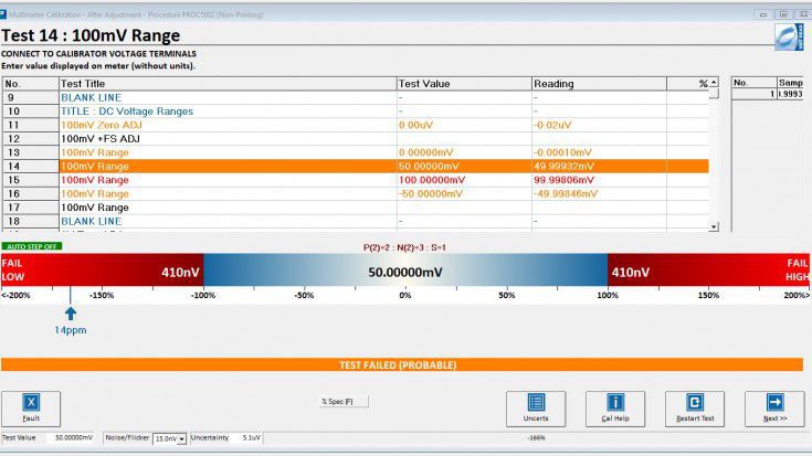 Interface software - PROCAL - TRANSMILLE - calibration / automation ...