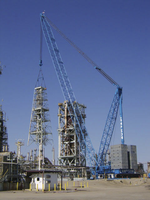 Crawler crane - LTL-1000/1100 - Lampson crane - lattice / construction ...