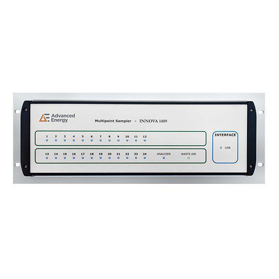 Gas sampler - Innova 1409 - ADVANCED ENERGY - benchtop