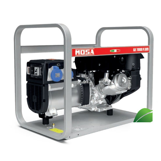 Gasoline engine generator set - GE 7000 KBM - MOSA - single-phase ...