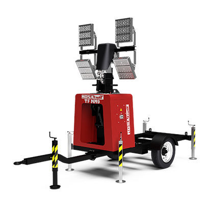 Halogen light tower - TF NM 9 - MOSA - LED