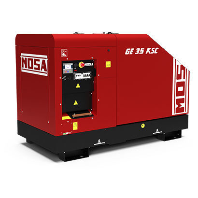 Diesel generator set - GE 35 KSC - MOSA - three-phase / single-phase ...