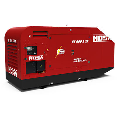 Diesel generator set - GE 555 SSX - MOSA - three-phase / stationary / 50 Hz