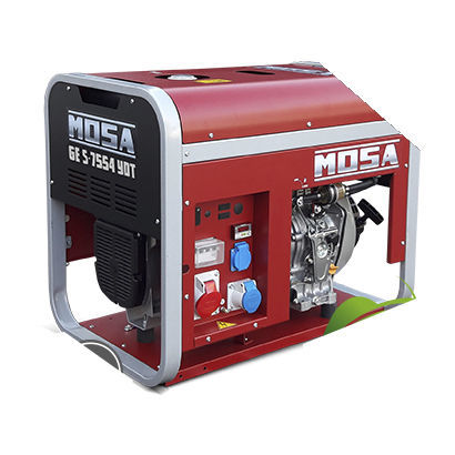 Diesel generator set - GE S-7554 YDT - MOSA - three-phase / single ...