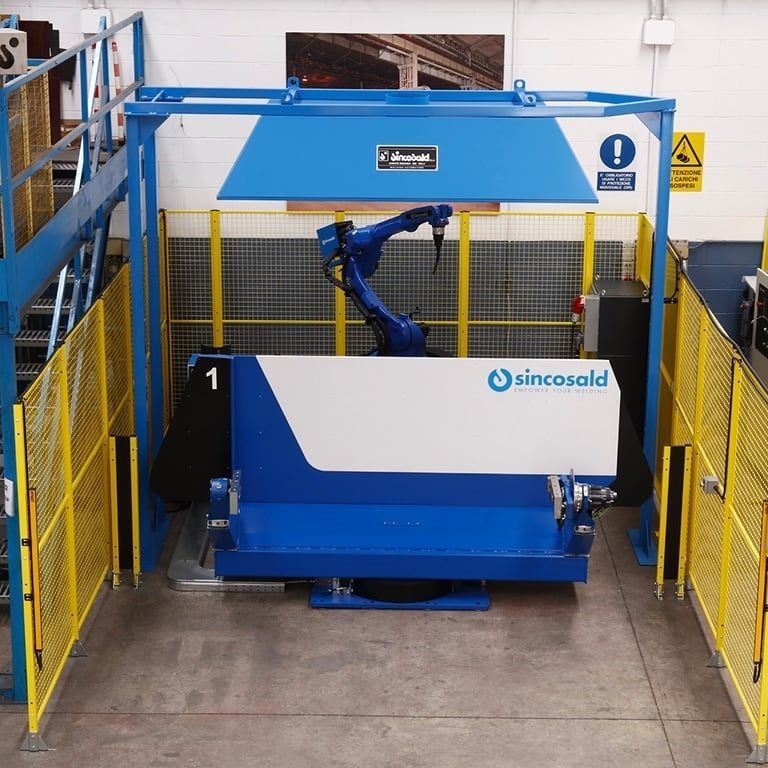 Robotic welding workstation - SINCOSALD