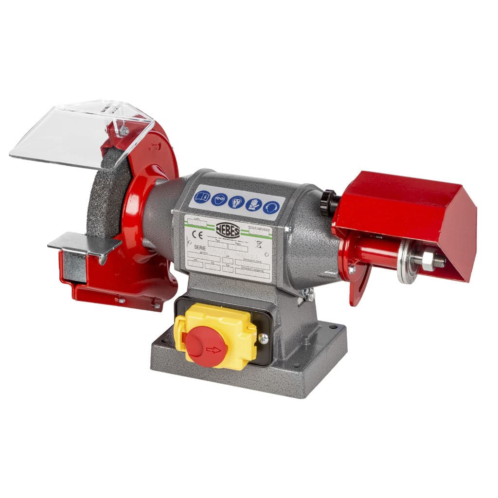 Bench-top polishing grinder - C-150 - Nebes srl - electric / precision