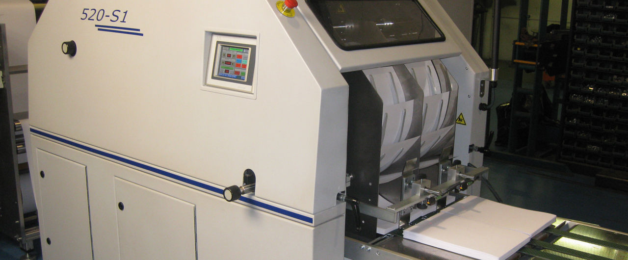 Rotary blade cutting machine - 520-S1 - TECTUPRINT - for paper / sheet