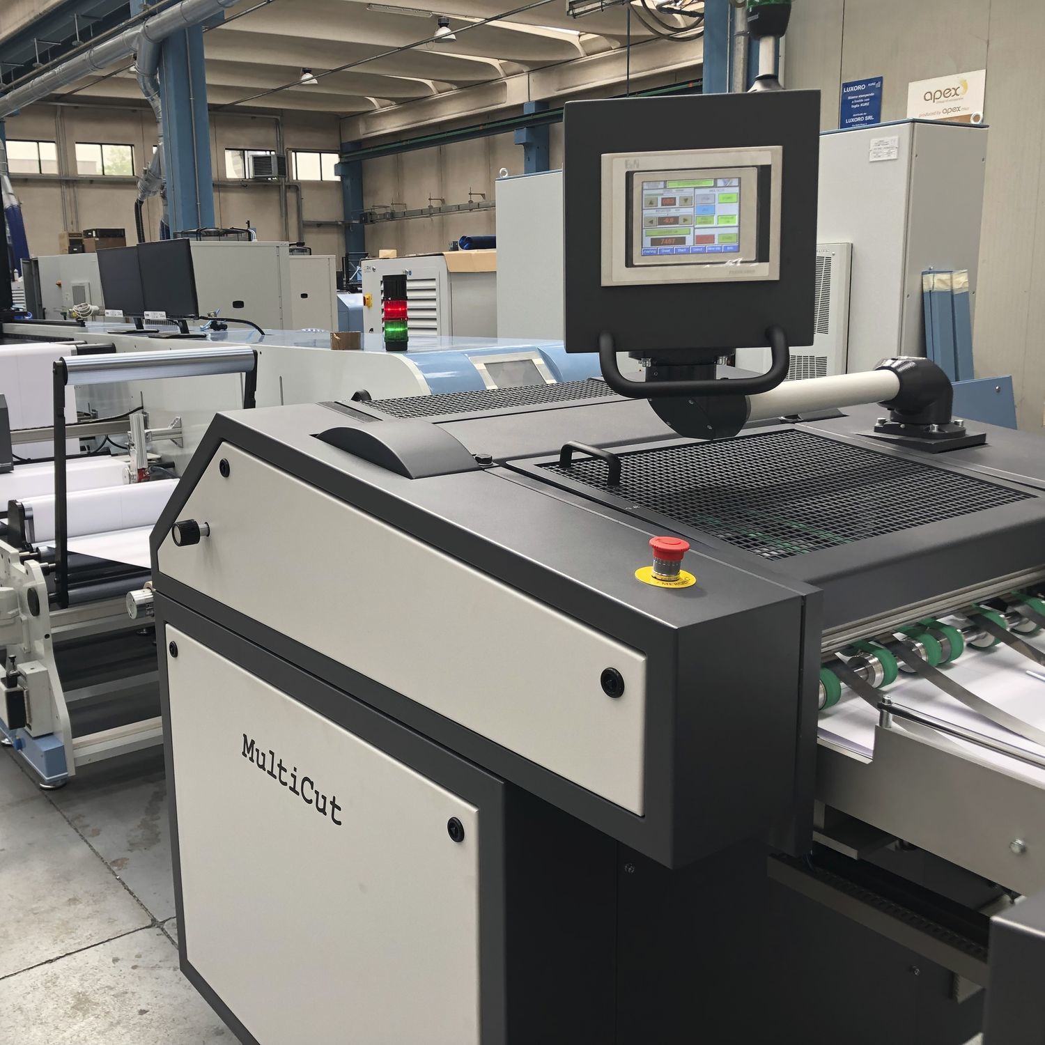 Paper cutting machine - MU-520 - TECTUPRINT - CNC / for the printing ...