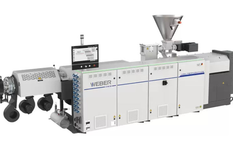 Pelletizing extrusion line - DS series - Weber - for PVC / for plastic ...