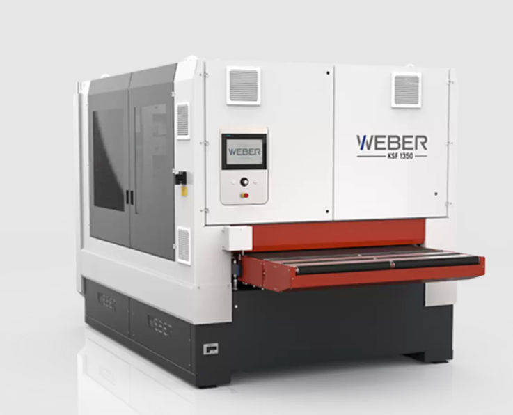 Sanding finishing machine - KSF - Weber - CNC / industrial / for wood