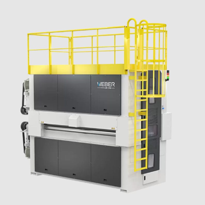 Grinding finishing machine - LDK - Weber - sanding / CNC / industrial