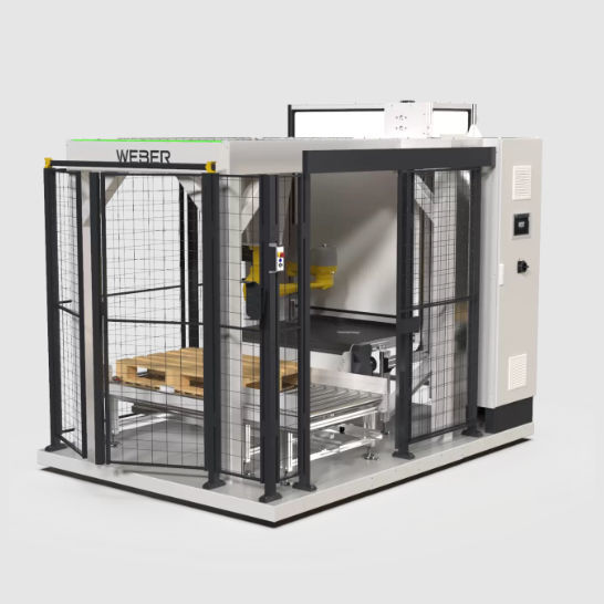Automated materials handling system - HS-4-1000 - Weber - workpiece ...