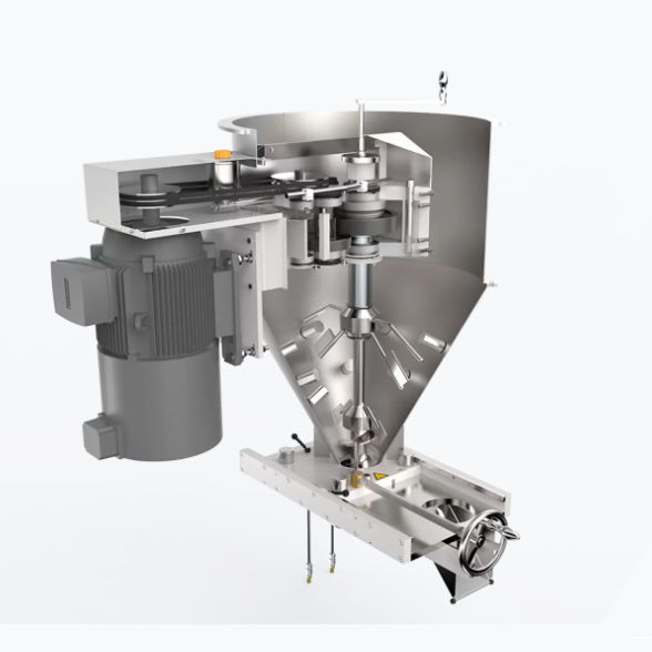 Granulate feeding unit - DW series - Weber - powder / for bulk ...