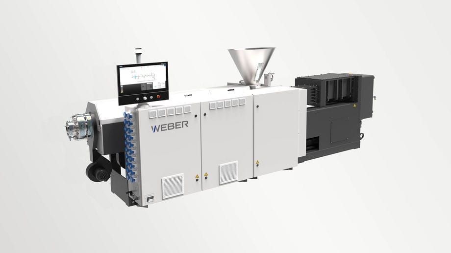 Parallel twin-screw extruder - DS series - Weber - modular system