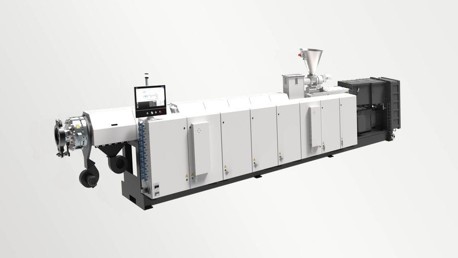 Double augers extruder - DS Classic Line - Weber - tube