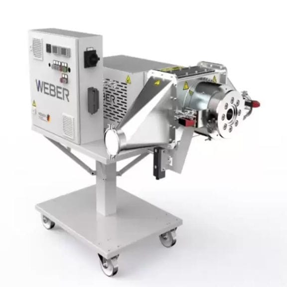 Plastic pellet extrusion head - KG 8 - Weber - for the plastics ...