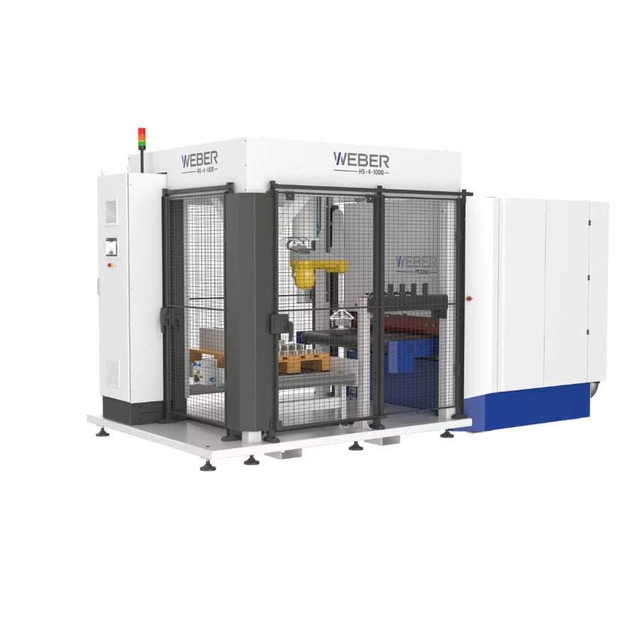 Workpiece loading system - HS-4-1000 - Weber - automated / truck