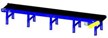 Belt conveyor - HDSB - LEWCO, Inc. - horizontal / transport / for assembly
