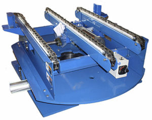 Manual turntable - PP90 - LEWCO, Inc. - horizontal / for conveyor