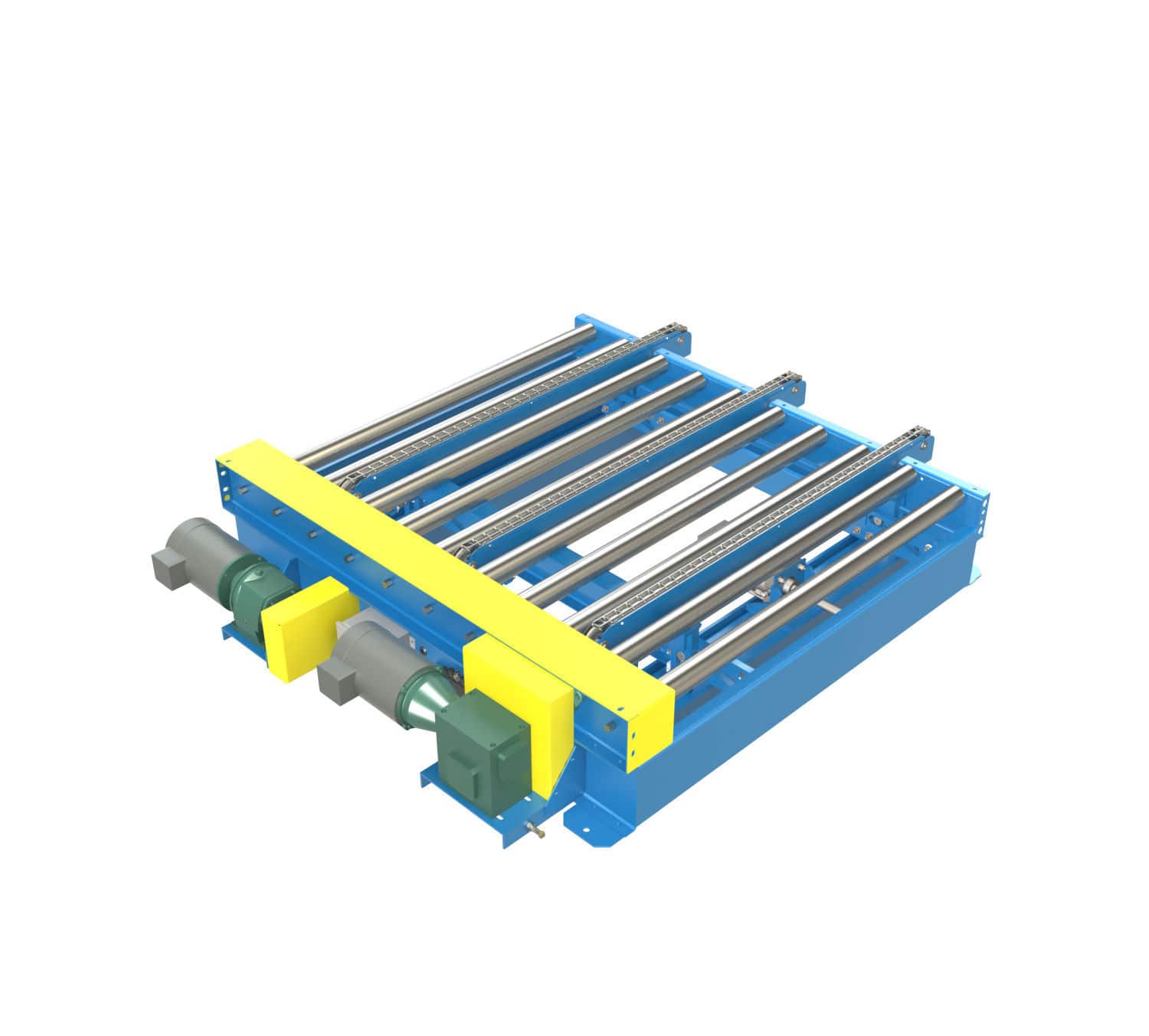 Steel transfer chain - T04C25 - LEWCO, Inc. - roller / roller / pallet