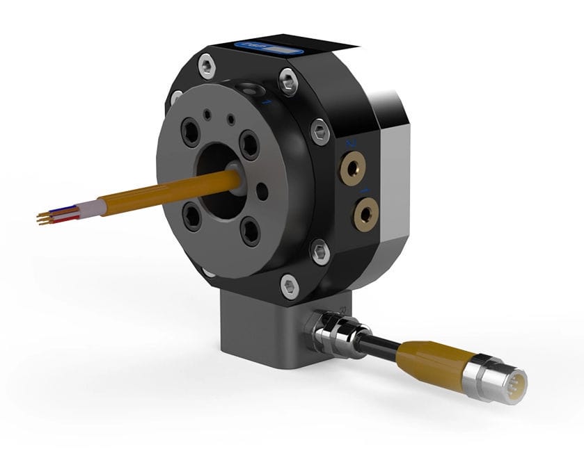 Air rotary union - S20-2E - Robot System Products AB - 2-passage / for ...