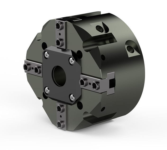 Pneumatic gripper - FRM - Robot System Products AB - concentric / 4-jaw ...