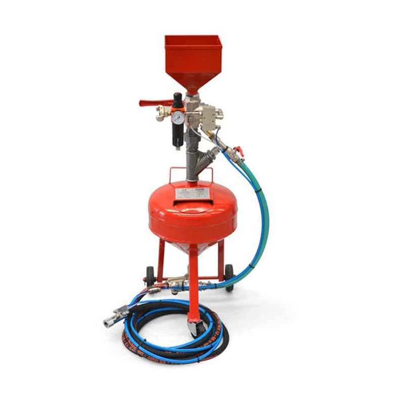 Manual sandblasting machine - Microjet – L 10 - C.B. SABBIATRICI S.R.L ...