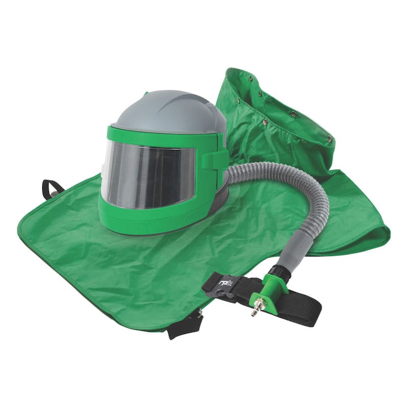 Blasting helmet - RPB Nova 3 - C.B. SABBIATRICI S.R.L. - plastic / with ...