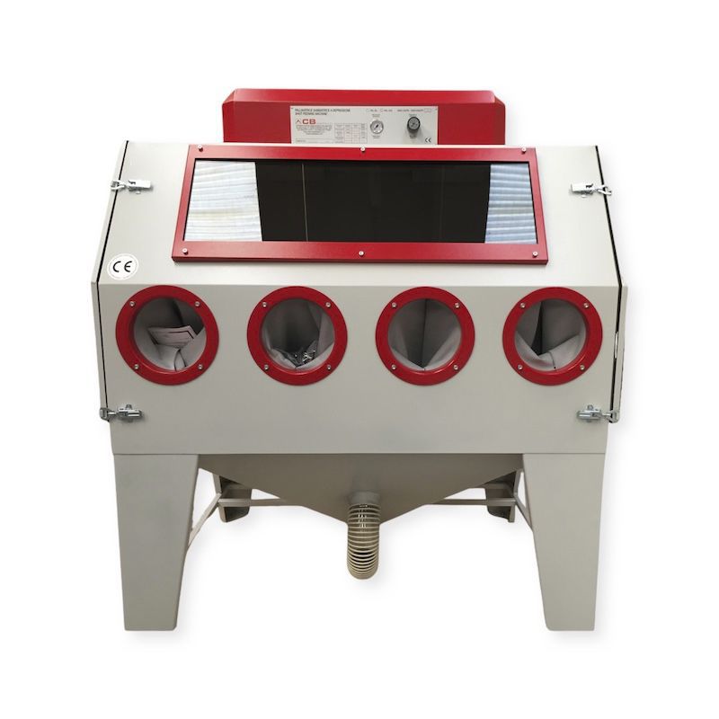 Injector blast cabinet - L1500 - C.B. SABBIATRICI S.R.L. - manual ...