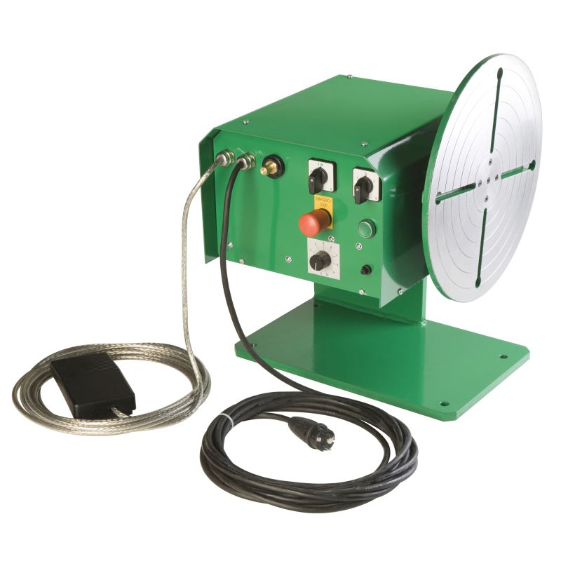 Hydraulic welding positioner - R 100 - Kistler - rotary / 1-axis / digital