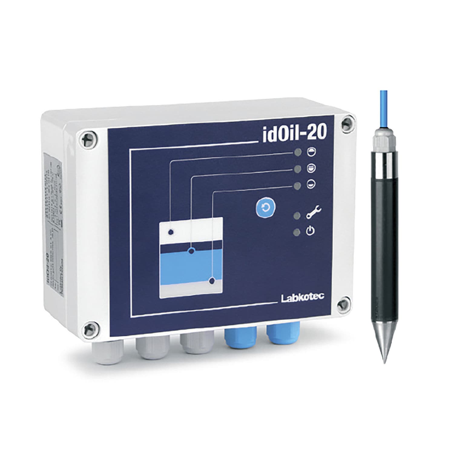 Level monitoring device - idOil-20 LIQ - Labkotec Oy - for oil separator