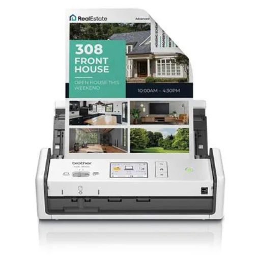 High-speed document scanner - ADS1800W - Brother Industries - touch ...